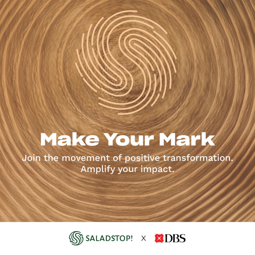 SaladStop! Singapore x DBS : Make Your Mark Campaign